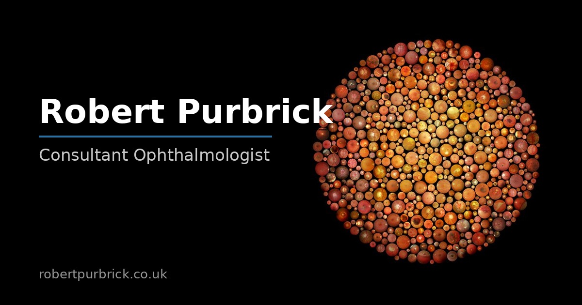 Robert Purbrick — Consultant Ophthalmologist, Brighton